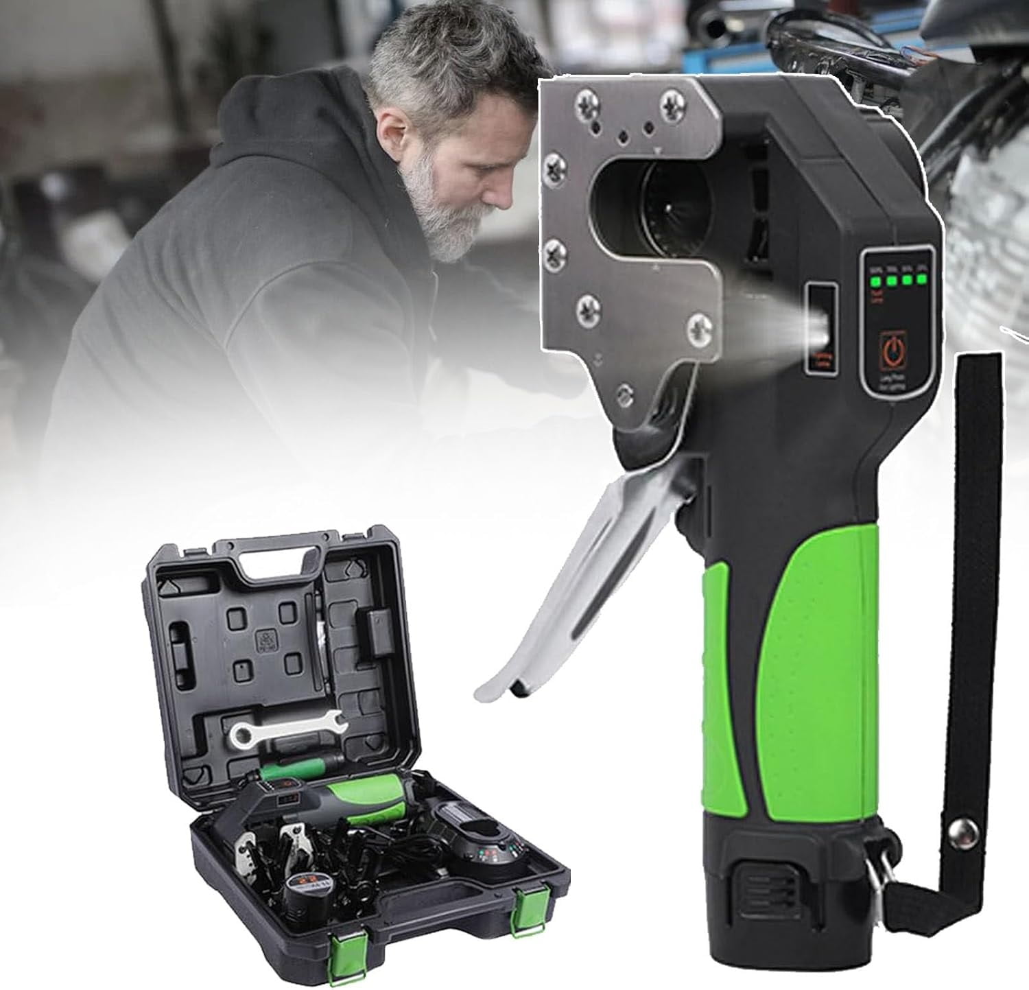 Electric Flaring Tool Set,Cordless Flaring Tool,Electric Pipe Expander ...