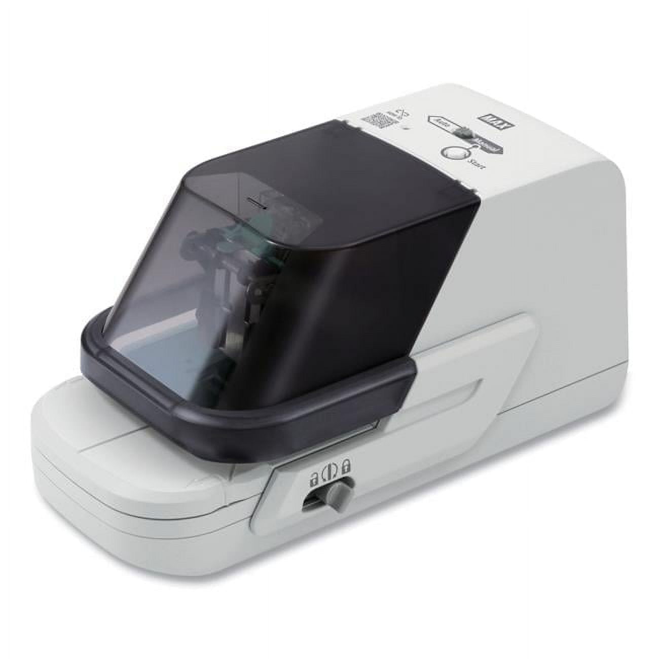 Electric Flat Clinch Heavy Duty Stapler, 70 Sheet Capacity - Gray ...