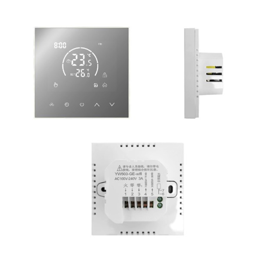 Electric Floor Heating Wall-Mounted Boiler Temperature Control Panel ...