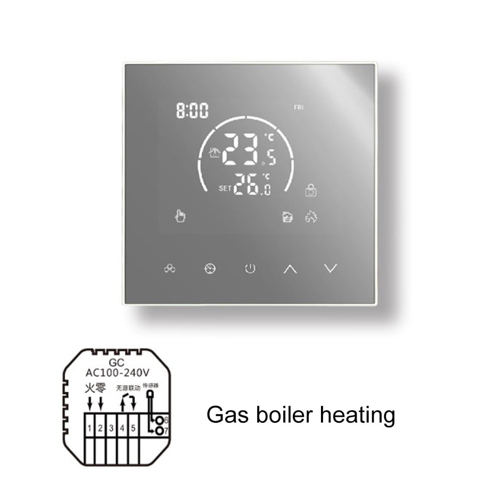 Electric Floor Heating Wall-Mounted Boiler Temperature Control Panel ...