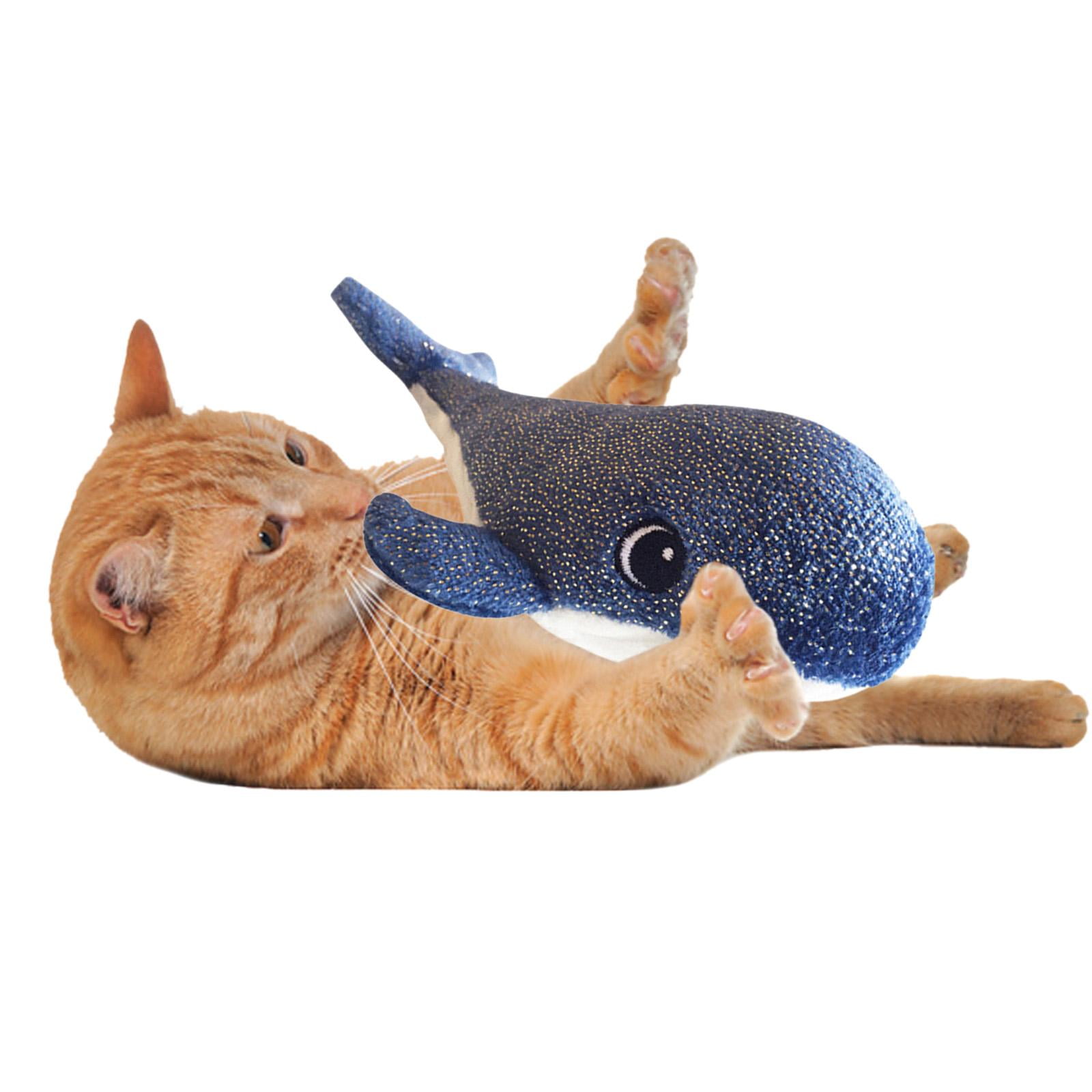 Electric Floppy Cat Toy Moving Cat KICKER Toy Plush Interactive Toy ...