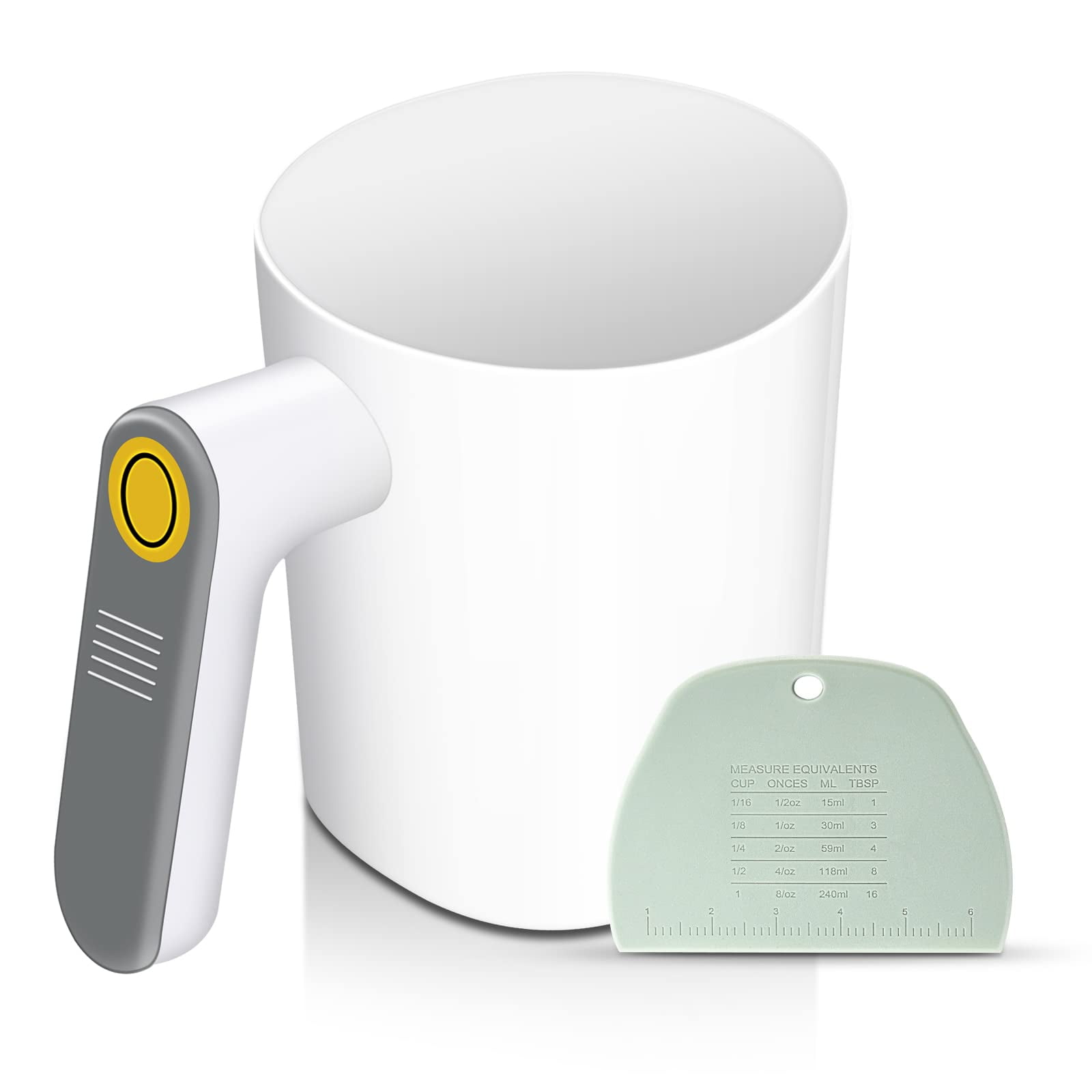 Electric Flour Sifter, Battery Operated Flour Sieve for Baking ...