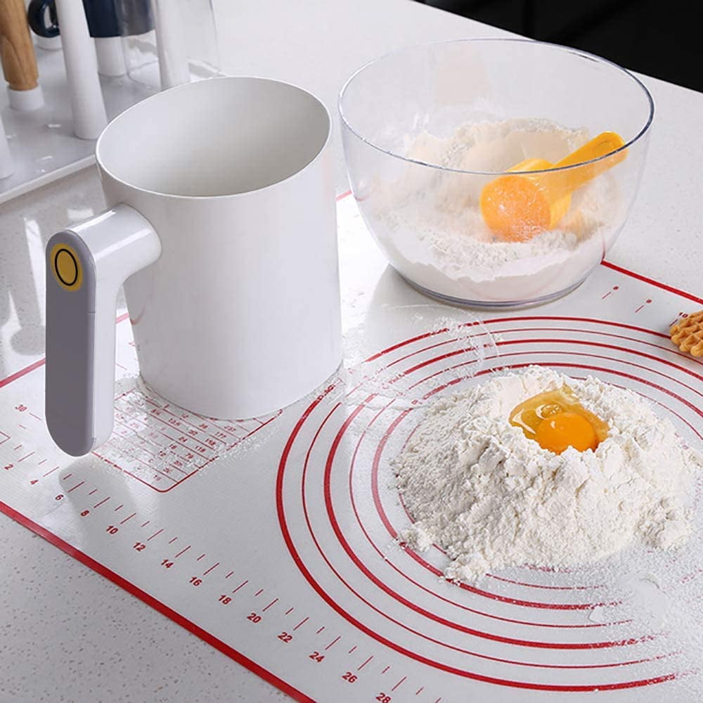Electric Flour Sifter, Handheld Cooking Baking Tool for Cooking, Pastry ...