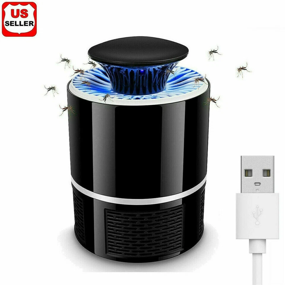 Electric Fly Bug Zapper Mosquito Insect Killer LED Light Trap Pest ...