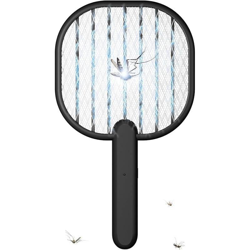 Electric Fly Swatter Bug Zapper Racket, 3500V Mosquito Killer with USB ...