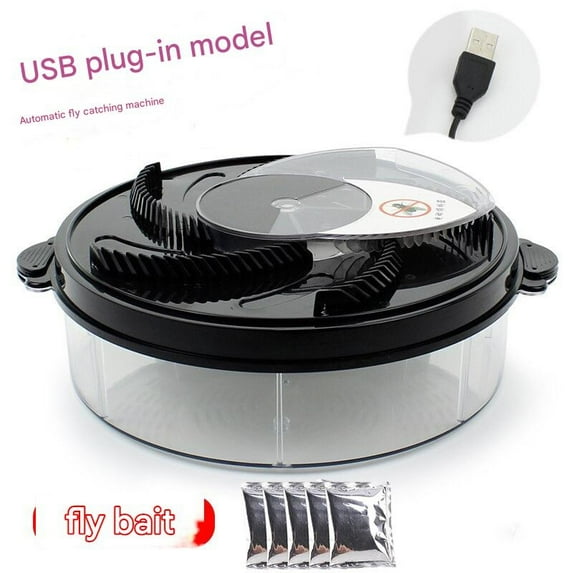 Electric Fly Trap Fly Catcher Pest Device Gnat Flying Insect Trap ...