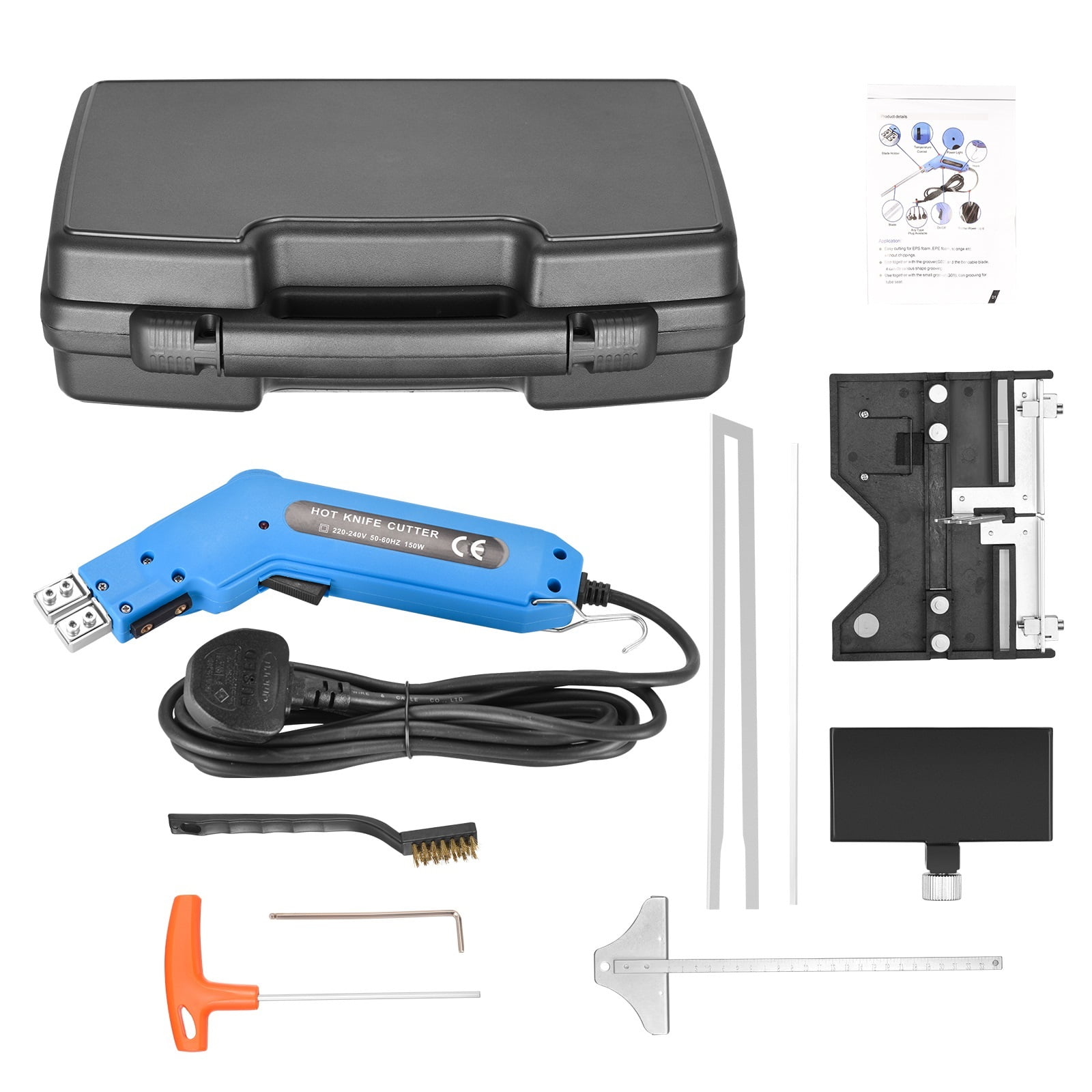 Electric Foam Cutter Foam Slotting Tool Styrofoam Cutting Machine Hot ...