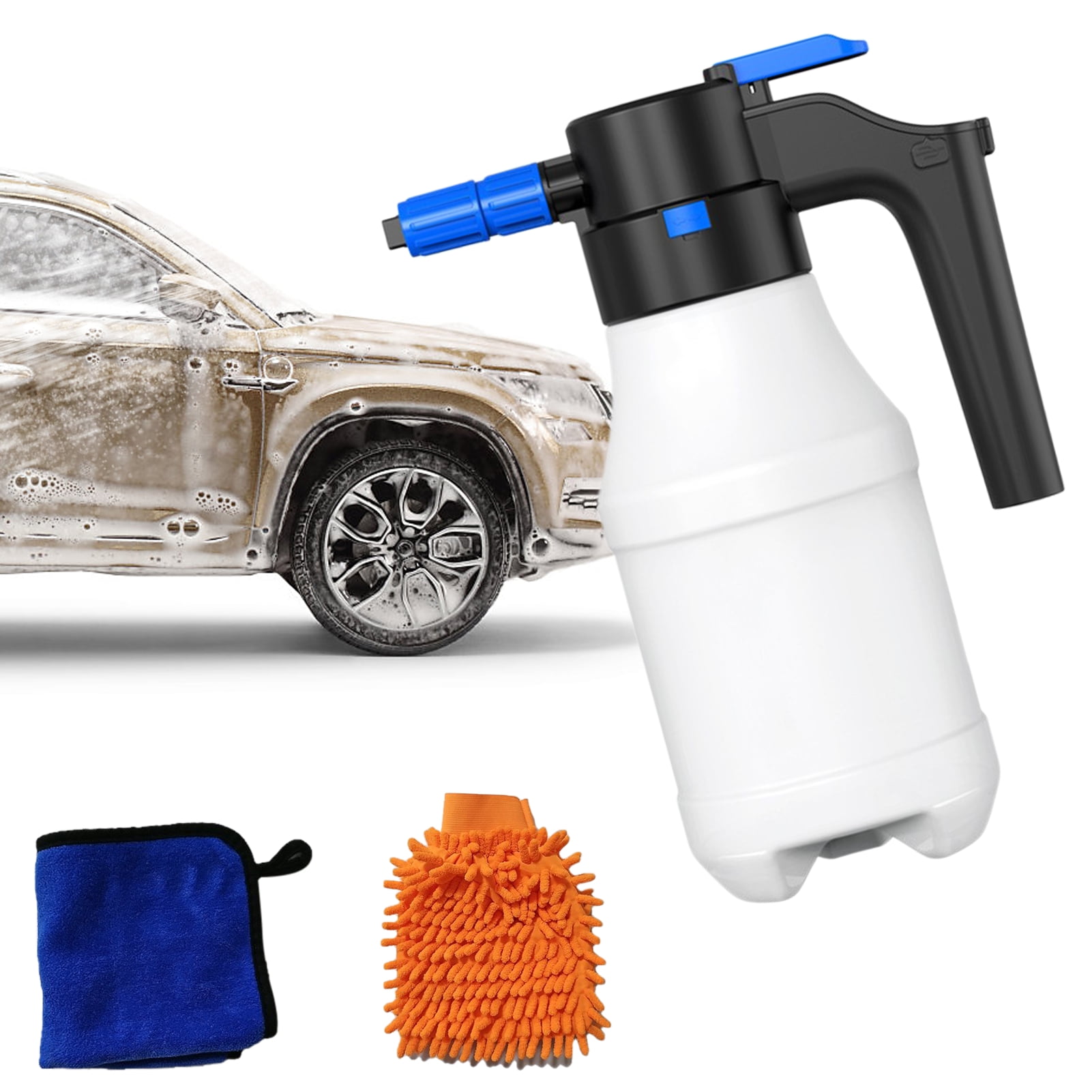 Electric Foam Sprayer 1.5L Electric Foam Cannon Type-C Charging for Car ...