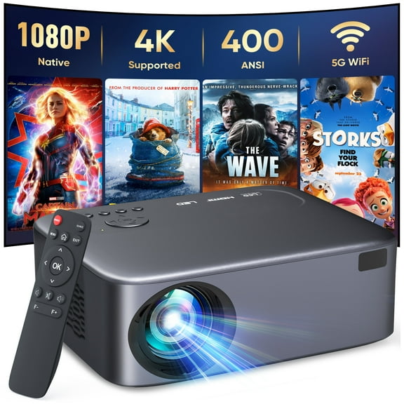 Supersonic SC-282P Full Hd 1080p Led Projector With Bluetooth - Walmart.com