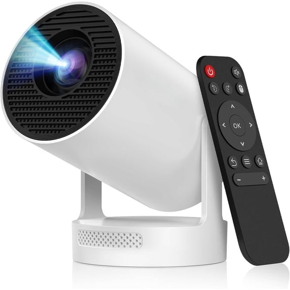 ?Electric Focus?Mini Projector, Support 4K 1080P, 210 ANSI Portable ...