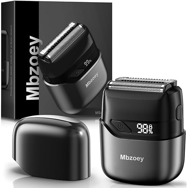 Electric Foil Shavers for Men, Mini Electric Razor, Compact Face Shaver ...