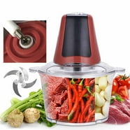Mainstays Mini Food Chopper Black Plastic 1.5 Cup Capacity One-Touch ...