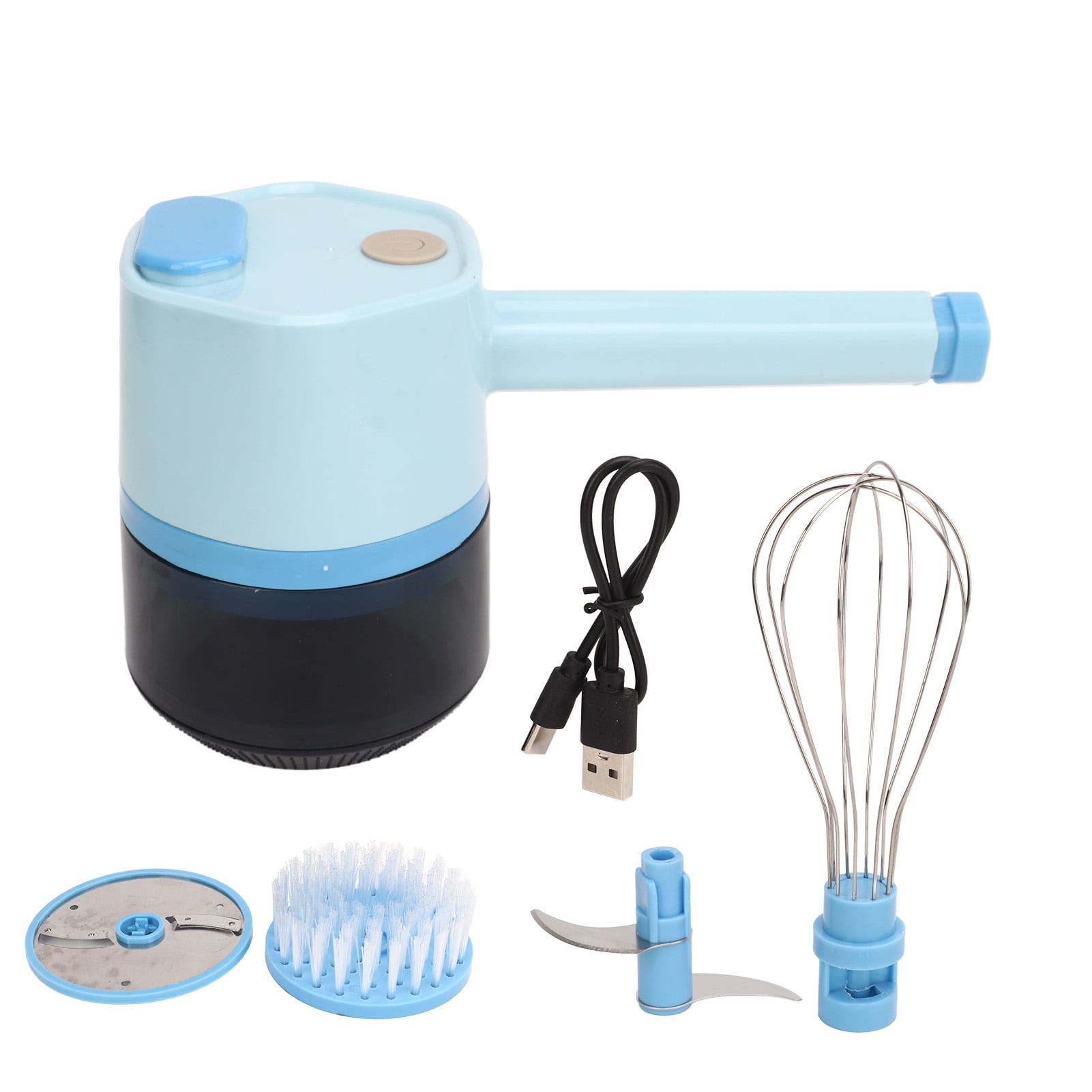 Electric Food Processor Rechargeable Handheld Vegetable Cutter Egg ...