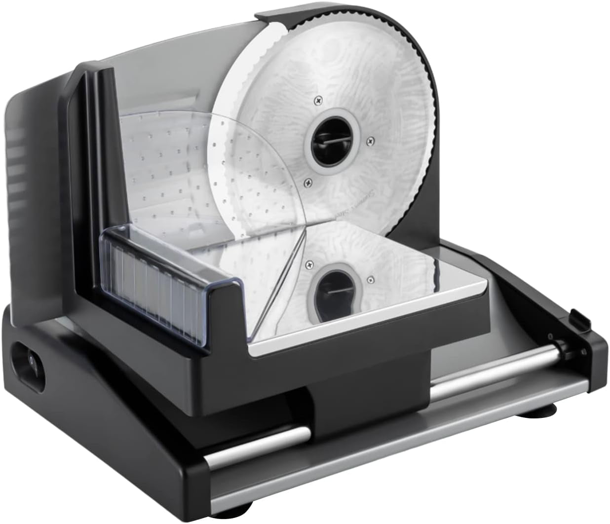 Electric Food Slicer, 110V Commercial Automatic Meat Slicer Machine ...