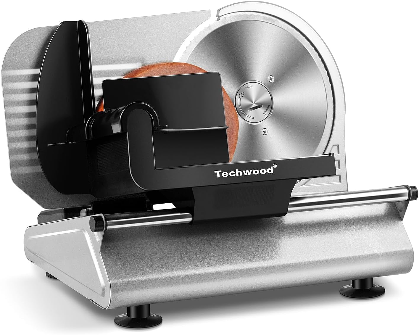 Electric Food Slicer, 150W Meat Slicer with Removable 7.5" Stainless ...