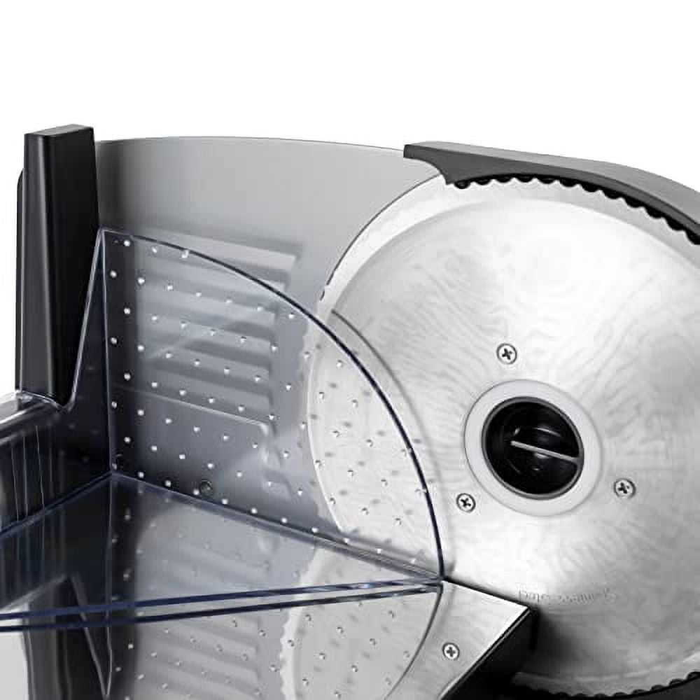 Electric Food Slicer, 200W Food-grade Meat Slicer Stainless Steel Blade ...