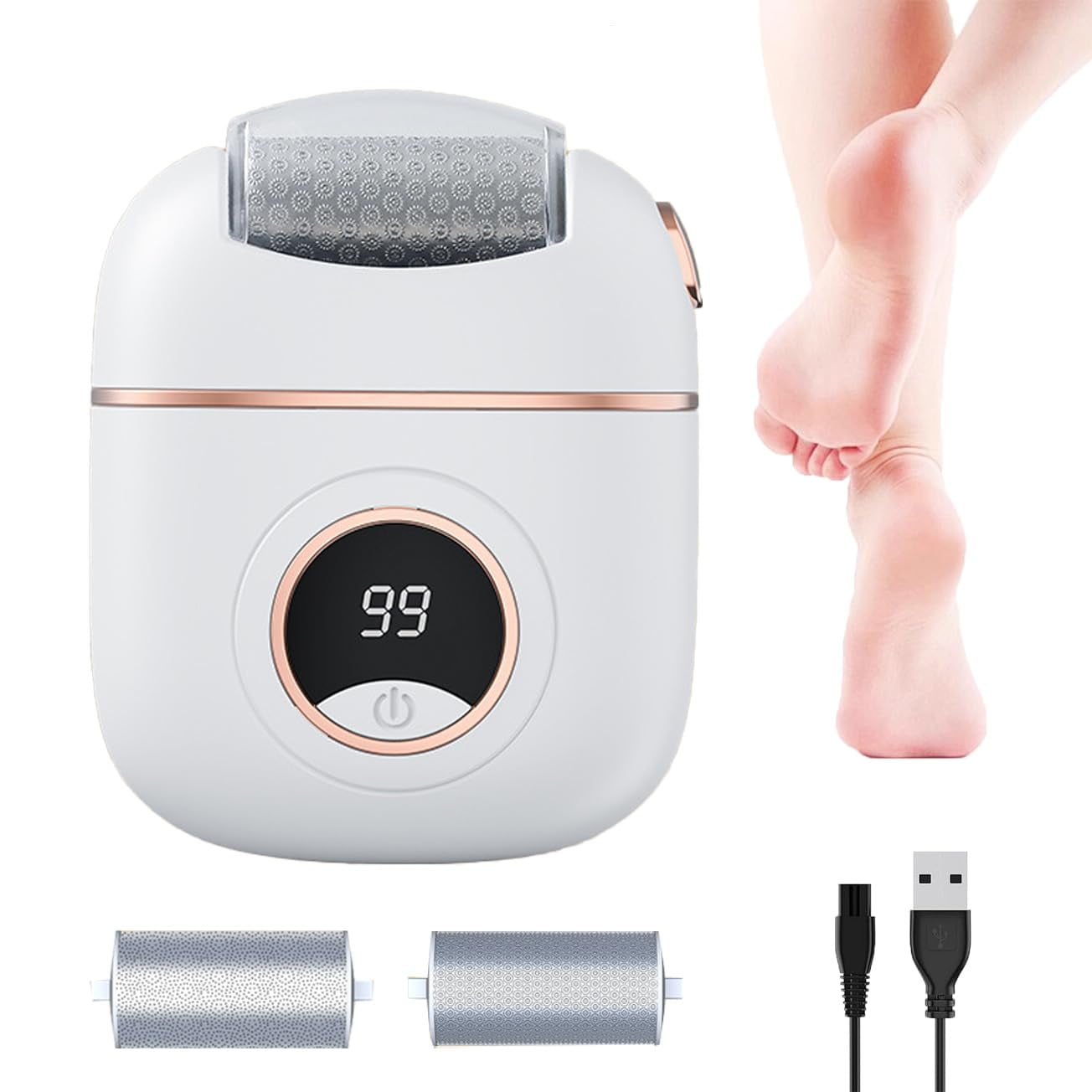 Electric Foot Callus Remover, 2024 New Foot File, Anti-Callus Electric ...