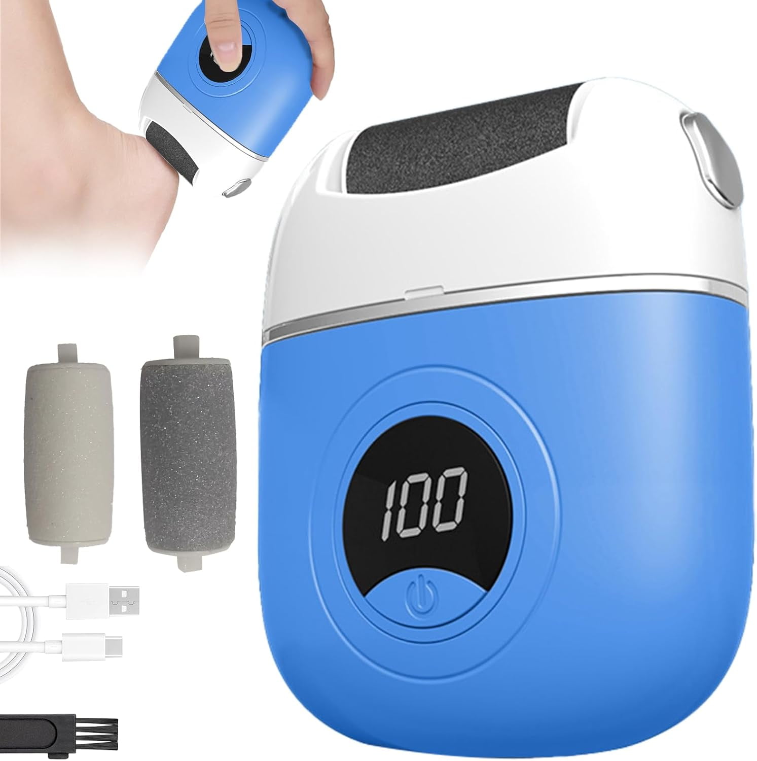 Electric Foot Callus Remover,Electric Foot File Grinding Machine,USB ...