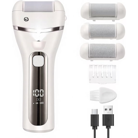 Electric Foot Callus Remover: Rechargeable Portable Foot File Callus ...