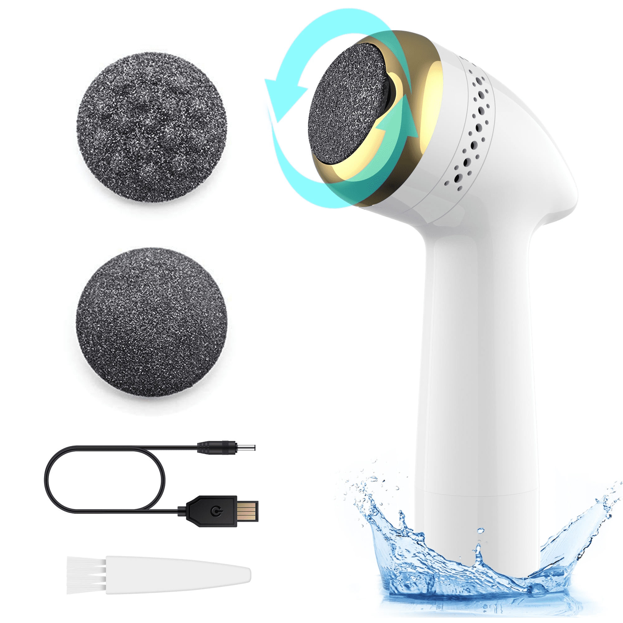 Electric Foot Callus Remover with Vacuum for Powerful Pedi Feet Care ...