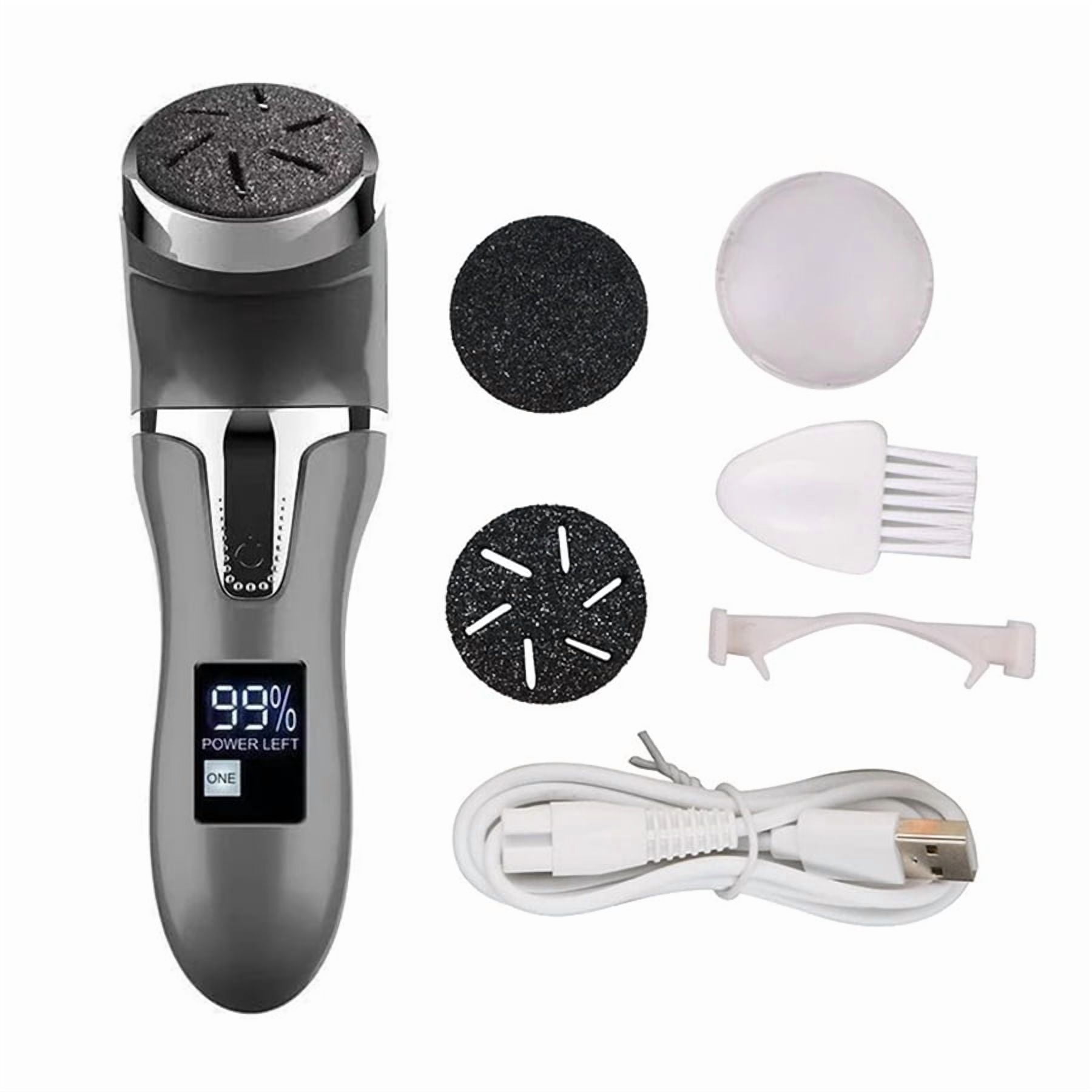 Electric Foot File Pedicure Machine Callus Remover Rechargeable Foot ...