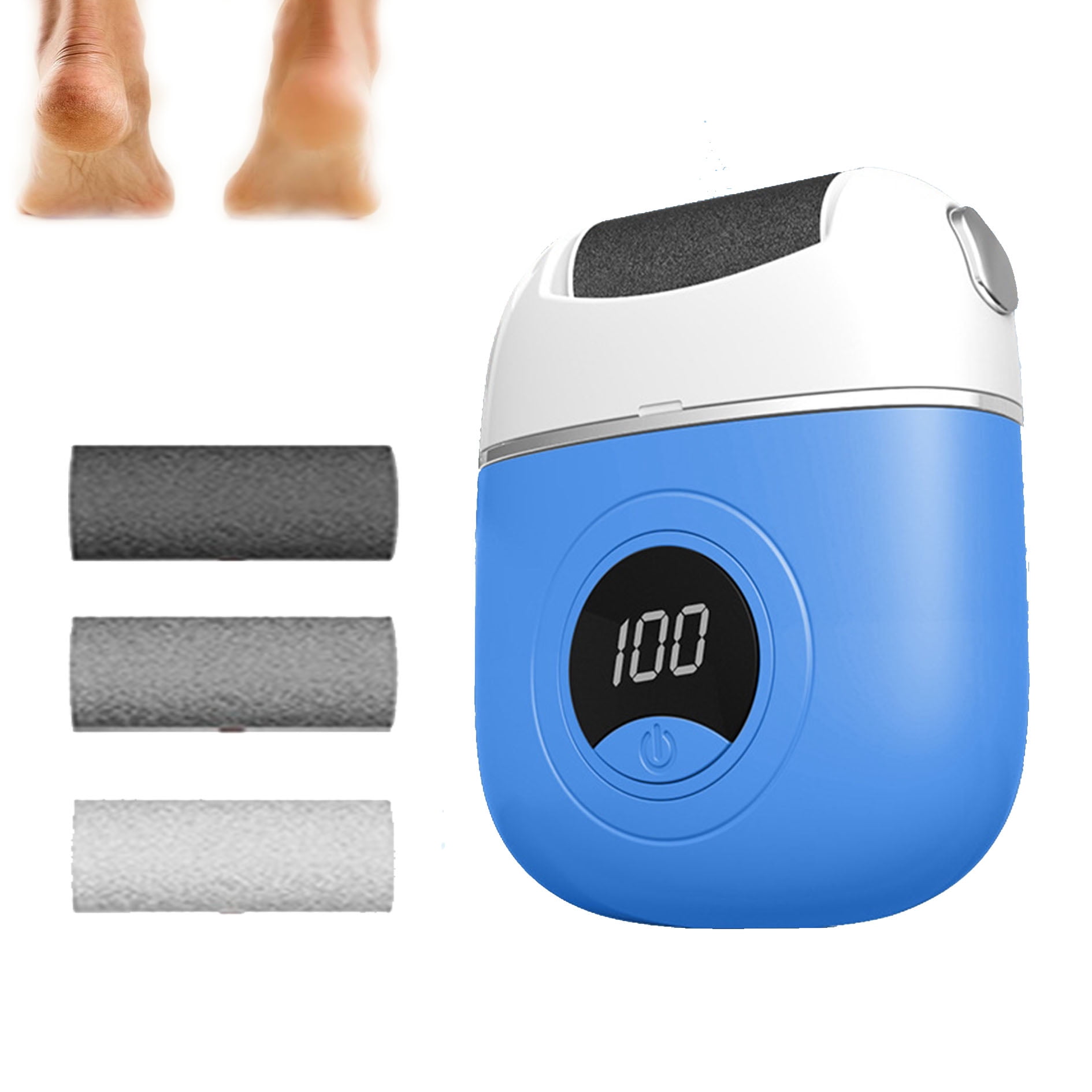 Electric Foot Grinder, 2024 New Usb Rechargeable Foot Repair and ...