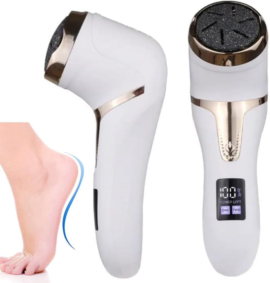 Electric Foot Grinder, Rechargeable Electric Foot Callus Remover with ...