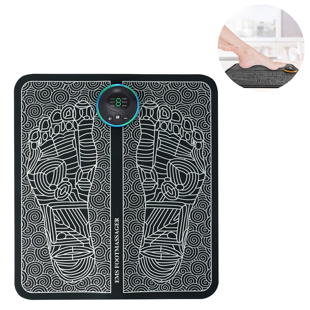 Electric Foot Massager, EMS Feet Cushion, Leg Reshaping, 6 EMS Pulse ...