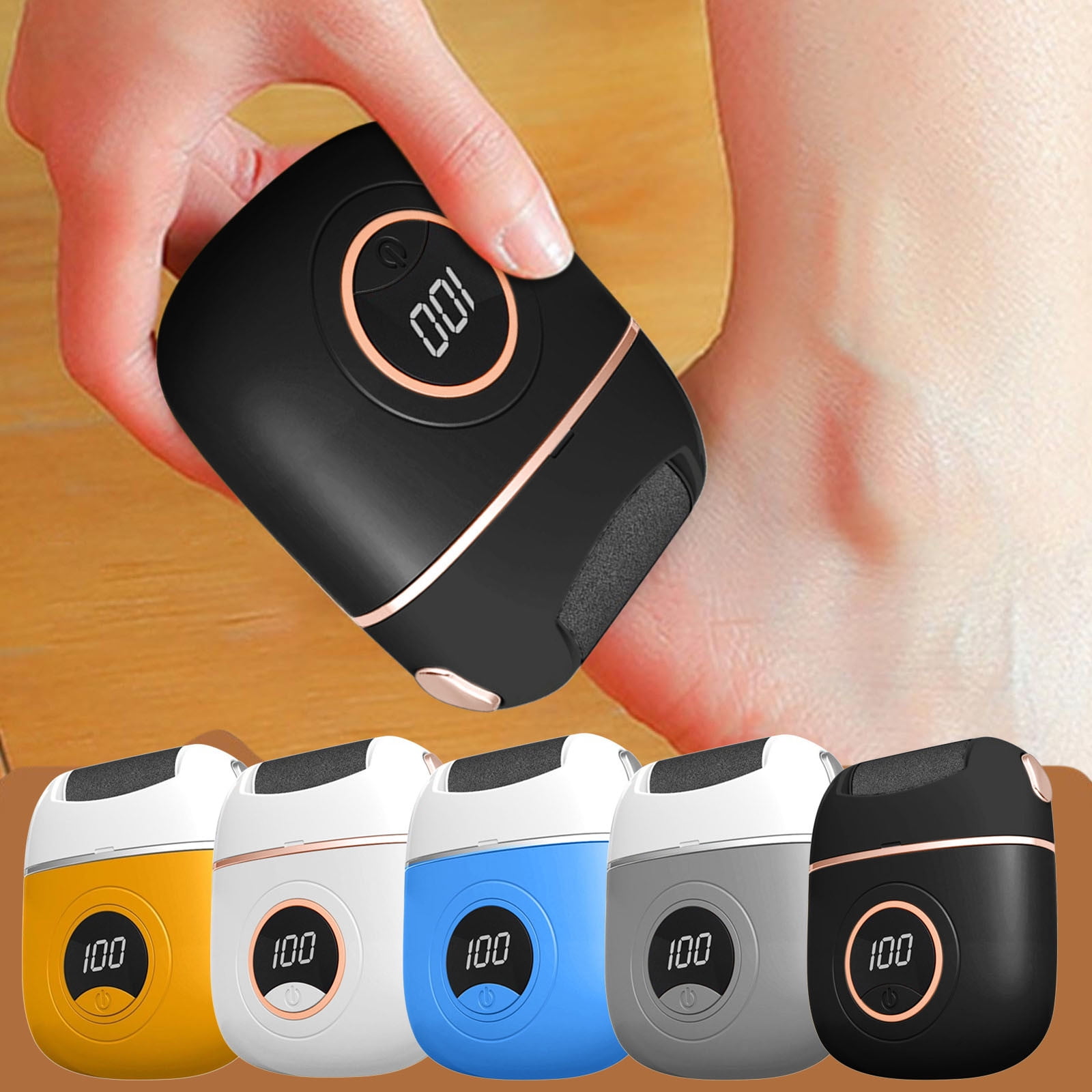 Electric Foot Scraper, Automatic Heel Grinder for Toes and Soles ...