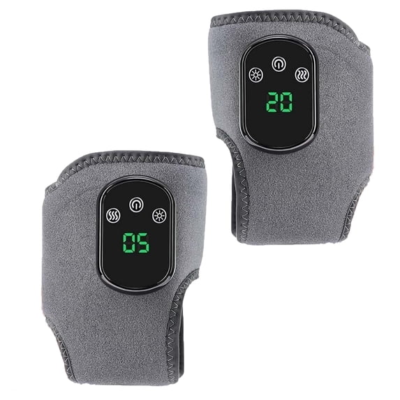 Electric Foot and Ankle Massager with Heat and Vibration - 3 Modes 4 ...