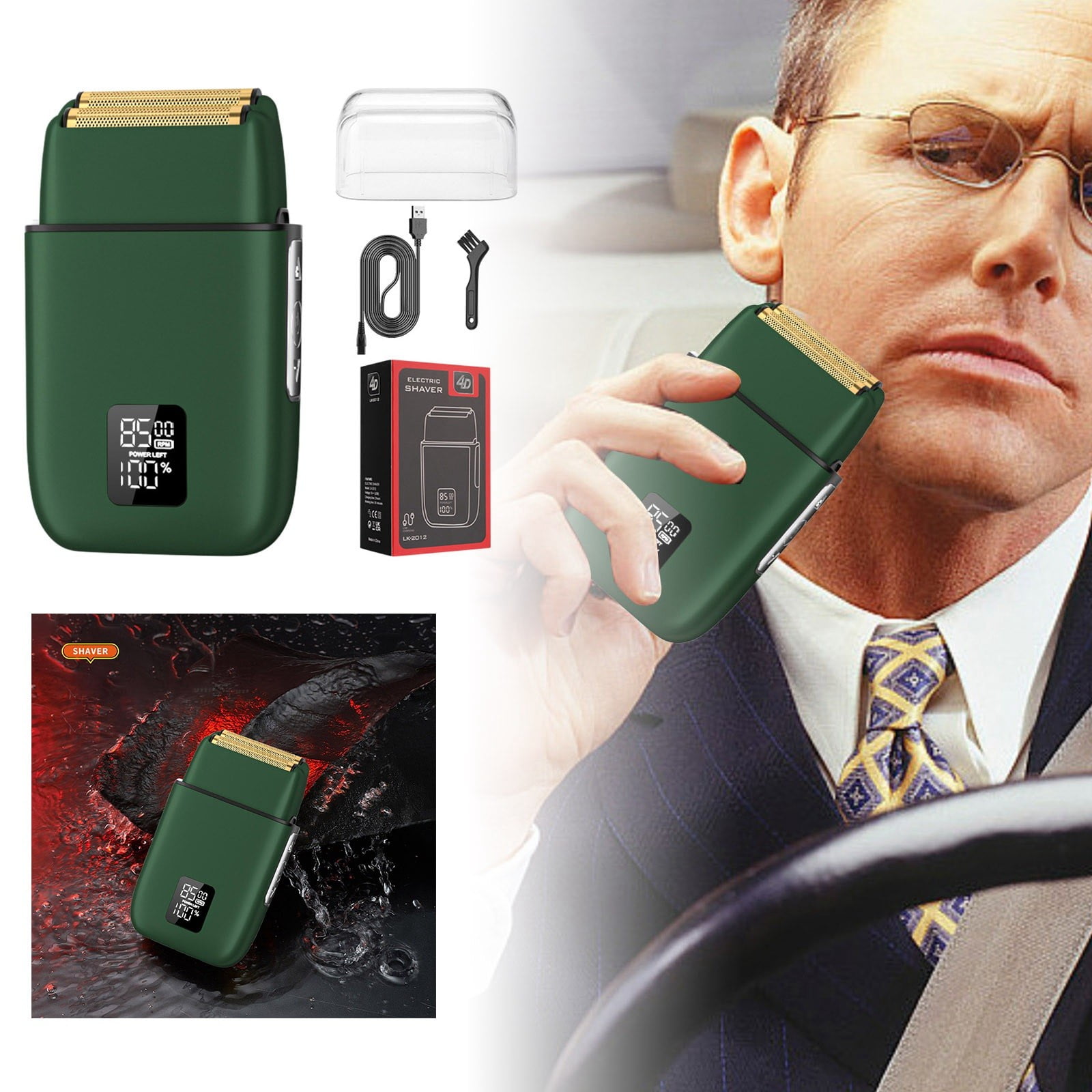 Electric For Men Face Electric Shavers For Men Foil Shaver With 3 ...