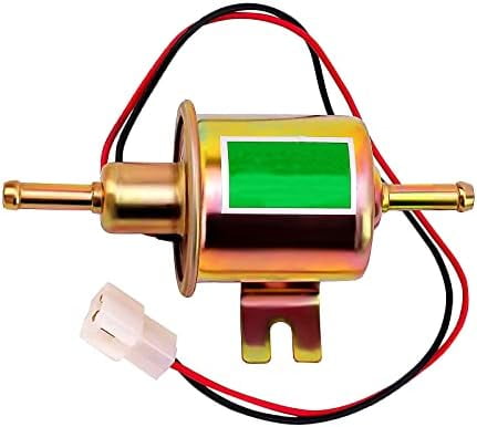 Electric Fuel Pump 12v Universal - Low Pressure 12 Volt Inline Fuel ...