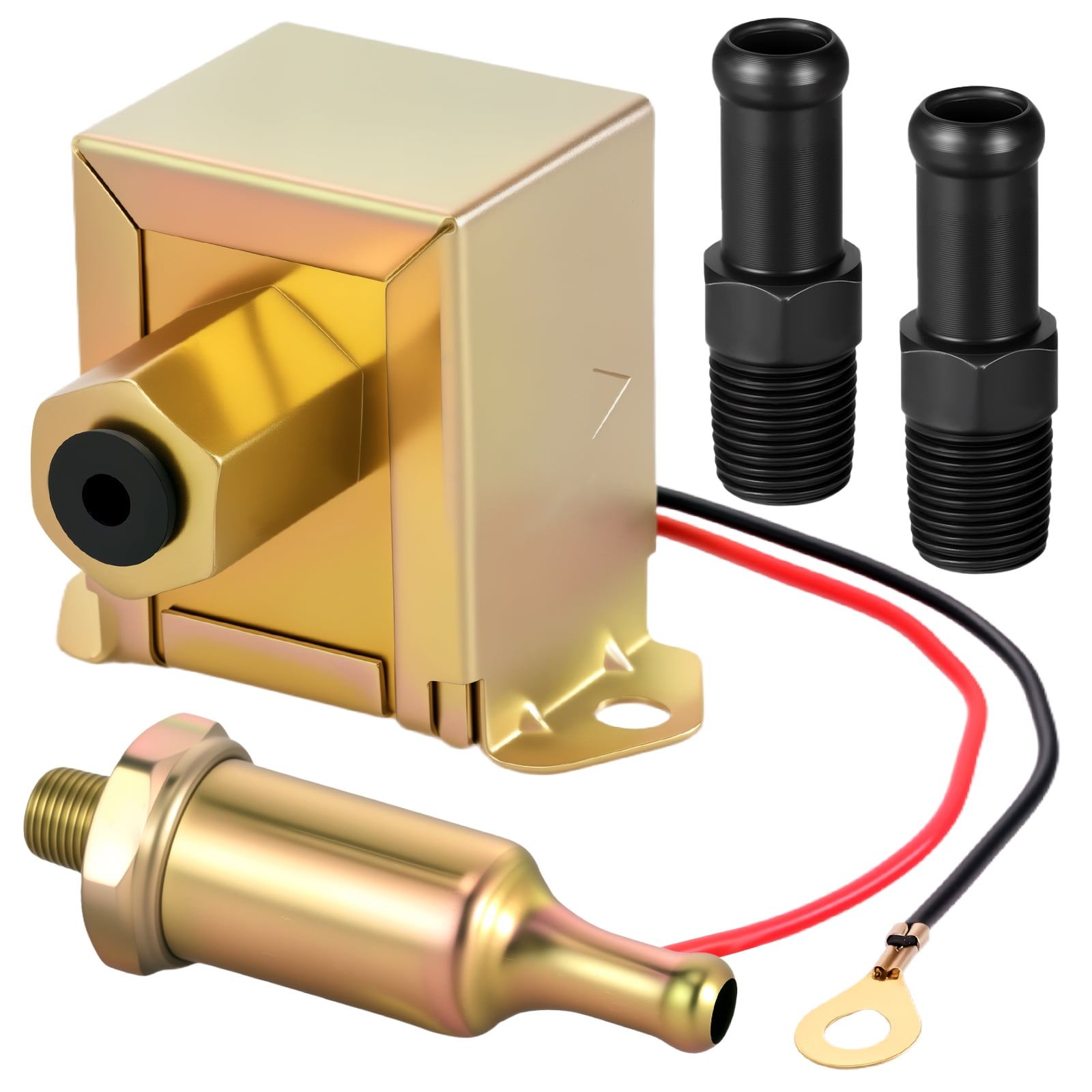 Electric Fuel Pump Easy to Install Fuel Pump Universal Fuel Transfer Pump Solid Gasoline ...