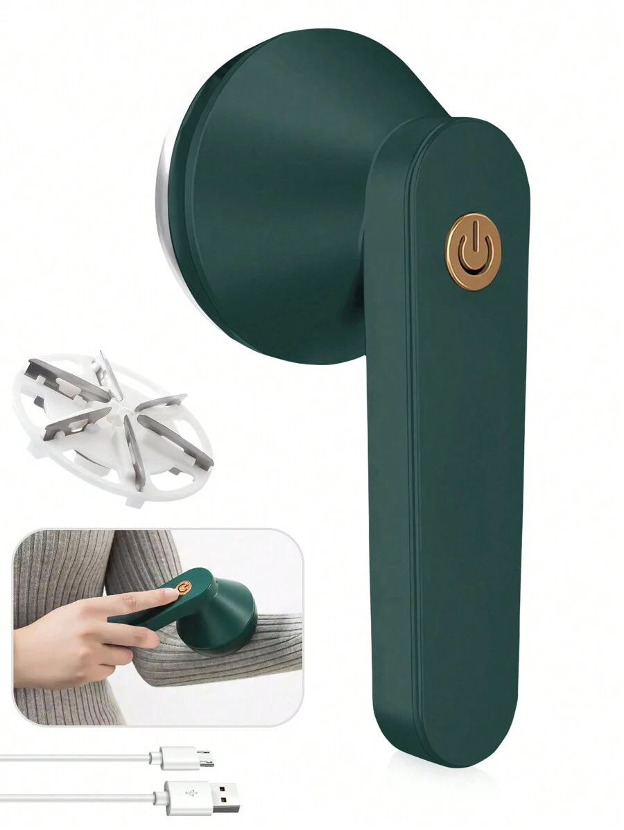 Electric Fuzz Remover, Rechargeable Portable Fabric Shaver, Effective ...