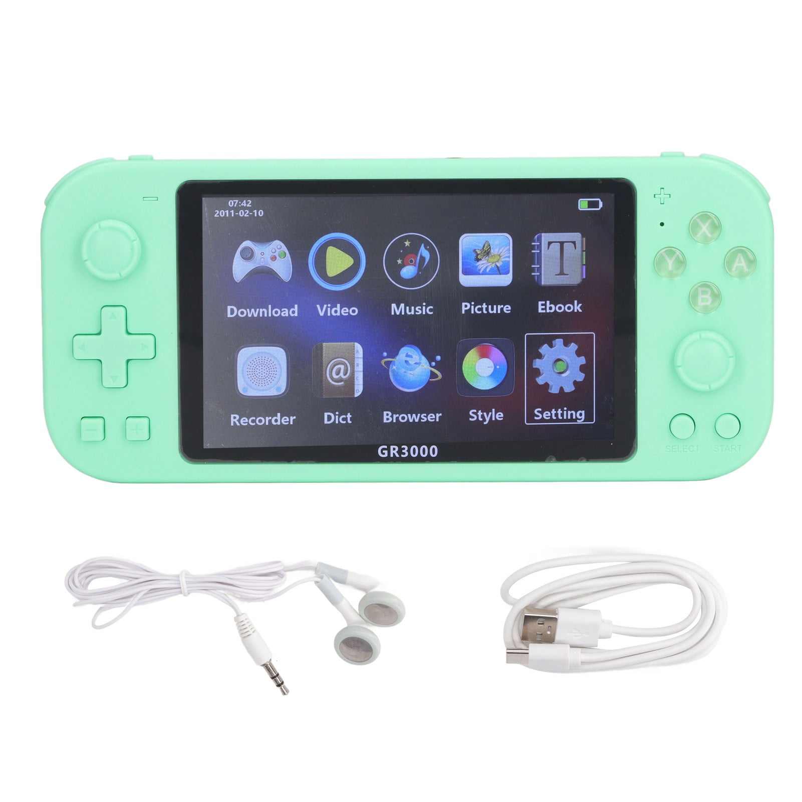 Electric Game Player 5.1in High Definition Display Portable Vintage ...
