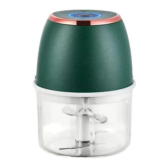Electric Garlic Chopper, 300ML Cordless Mini Food Processor for Garlics ...
