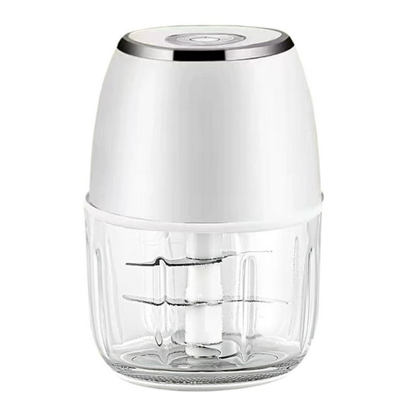 Electric Garlic Chopper, 300ML Cordless Mini Food Processor for Garlics ...