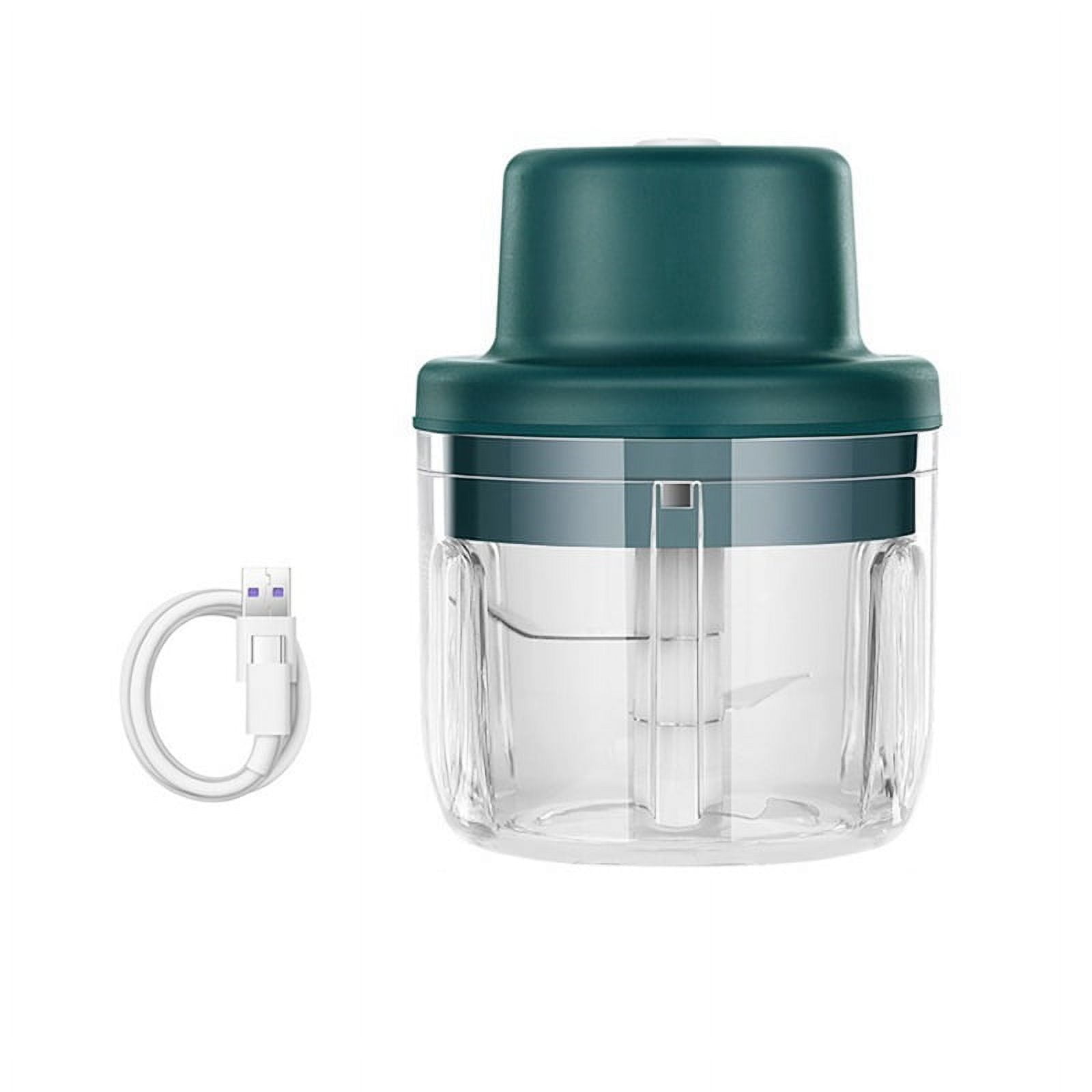 Electric Garlic Chopper Mini Food Slicer Portable Garlic Masher Mincer ...