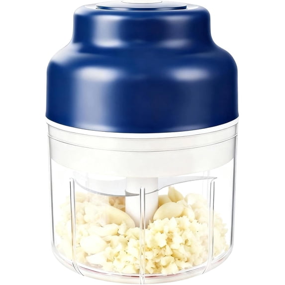 Electric Garlic Chopper – Upgrade USB Rechargeable Mini Garlic Mincer ...