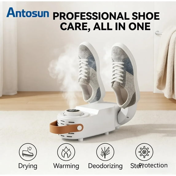 Electric Glove & Boot Dryer with Heat Blower, Timer, Foldable Portable ...