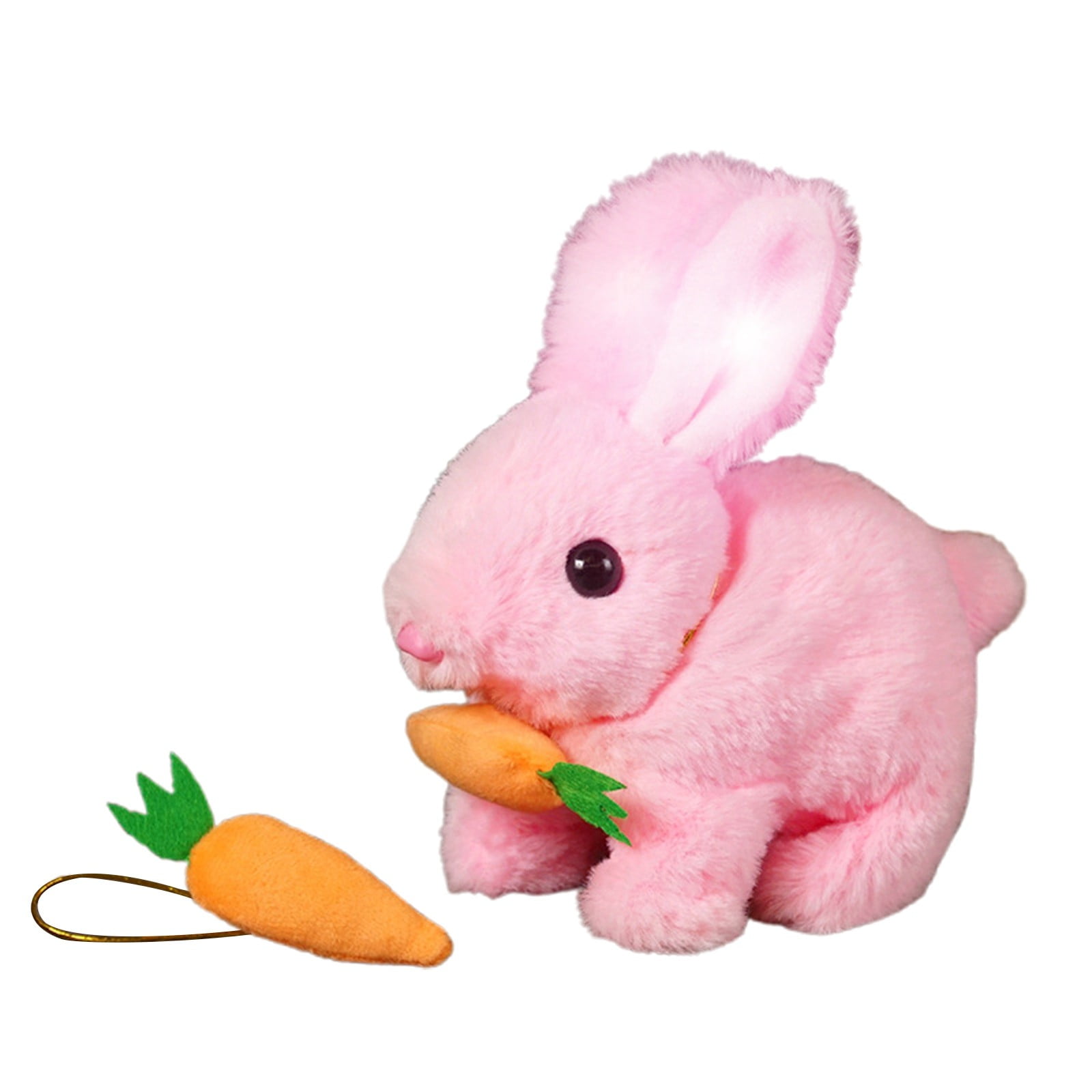 Electric Glowing Carrot Bunny TOY Smart Flagship] Handcrafted Robotic ...