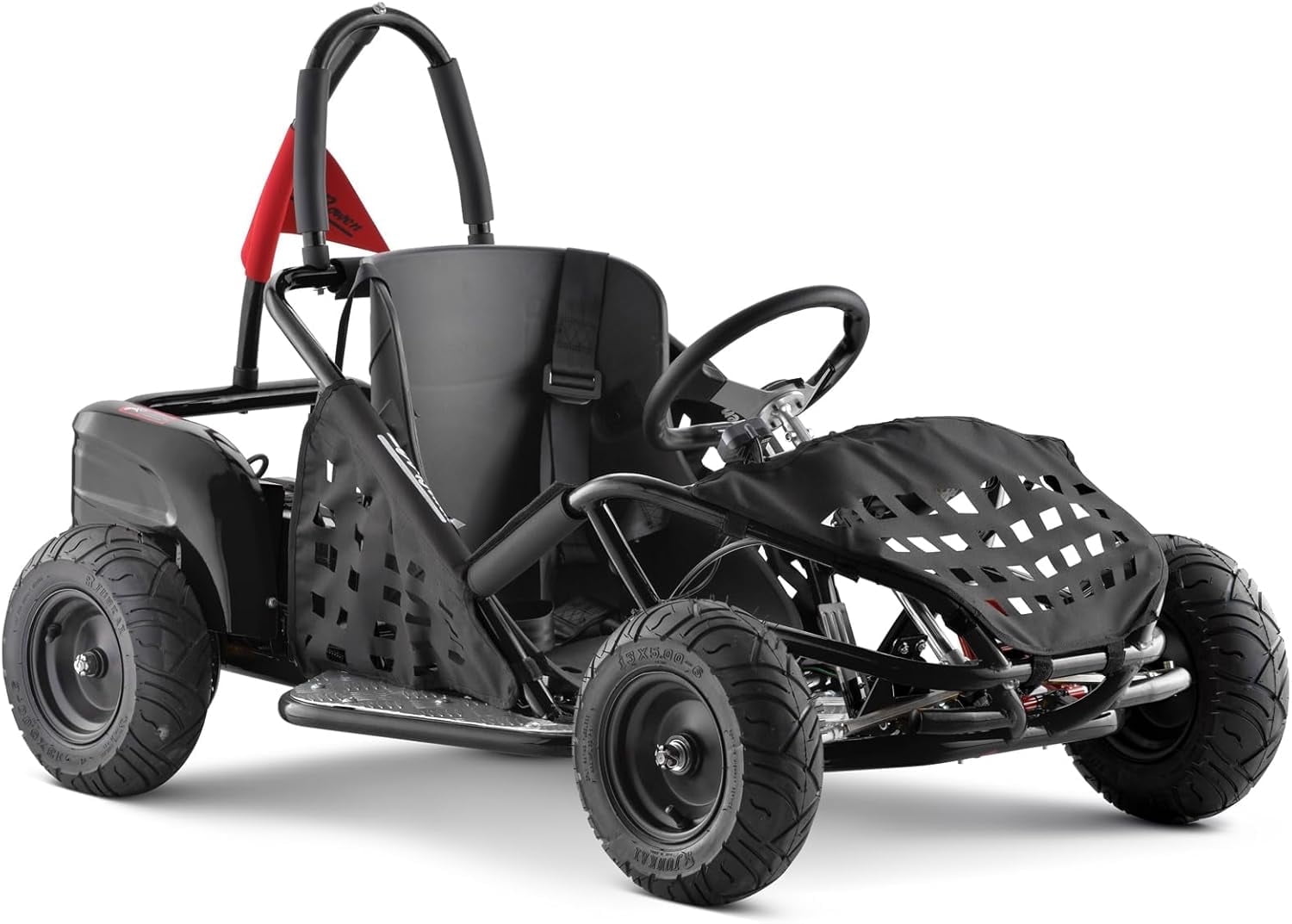Electric Go Kart, 48V Powered Ride On Car with Steel Tubular Frame ...