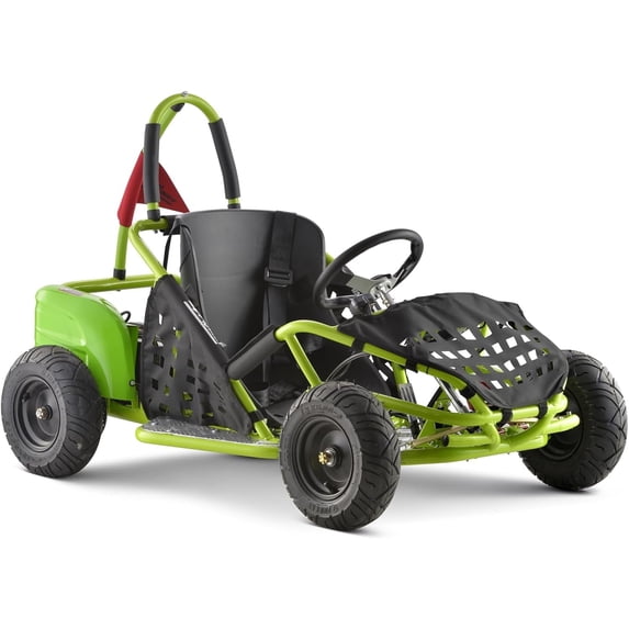 Electric Go Kart, 48V Powered Ride On Car with Steel Tubular Frame ...