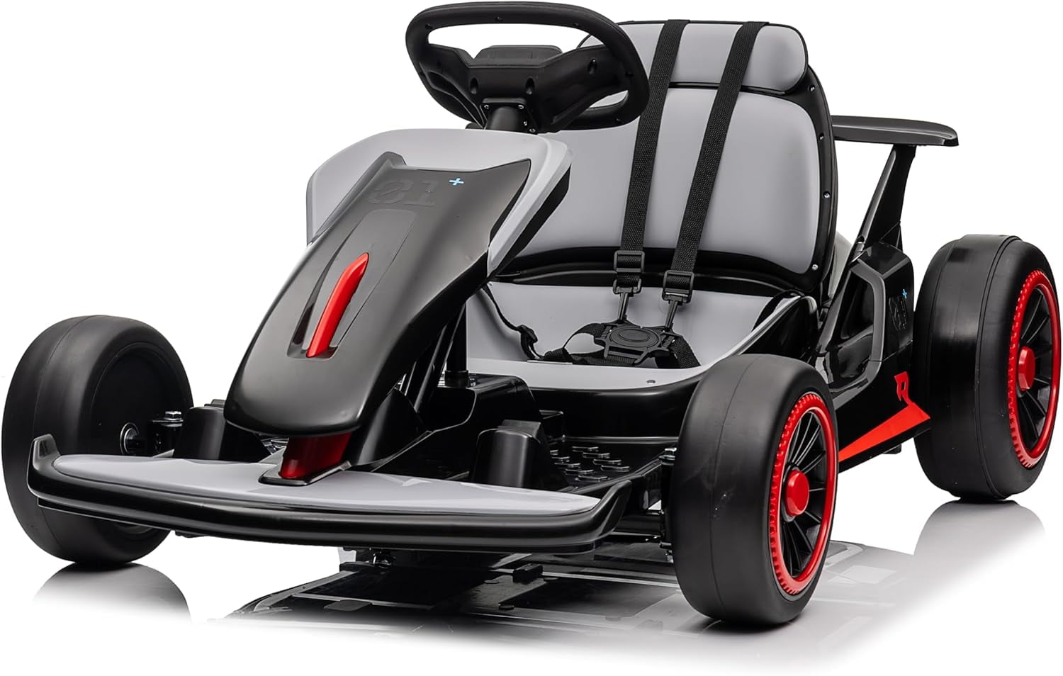 Electric Go Kart for Kids Ages 6-12, 24V 7AH Battery, 300W Powerful ...