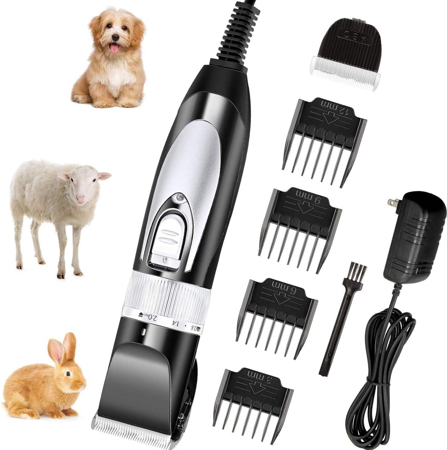 Electric Goat Clipper 12V High Power Dog Shaver Clipper for Grooming ...