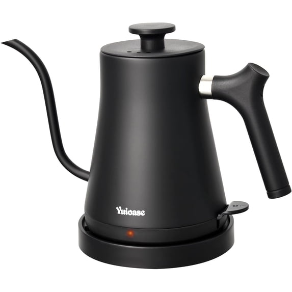 Electric Gooseneck Kettle, 304 Stainless Steel Coffee Kettle, Auto ...