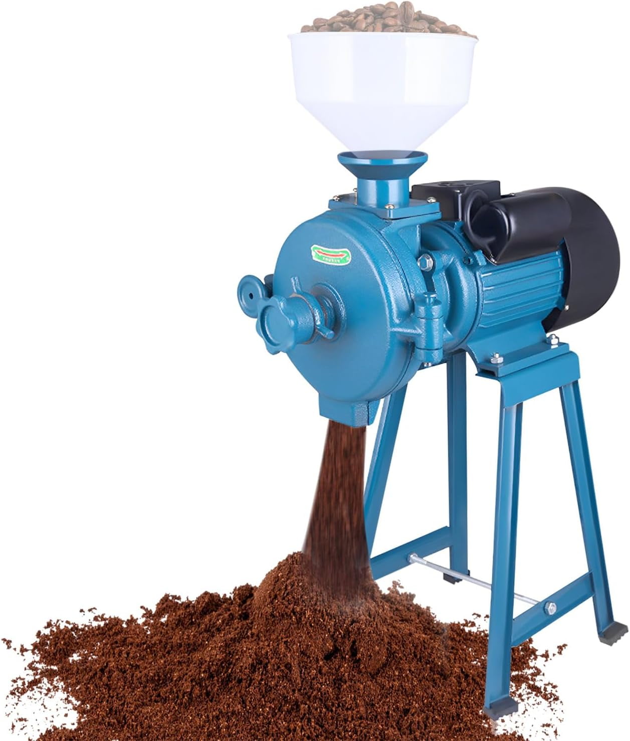 Electric Grain Mill Grinder, 1500W Dry Corn Mill Grinders,Commercial ...