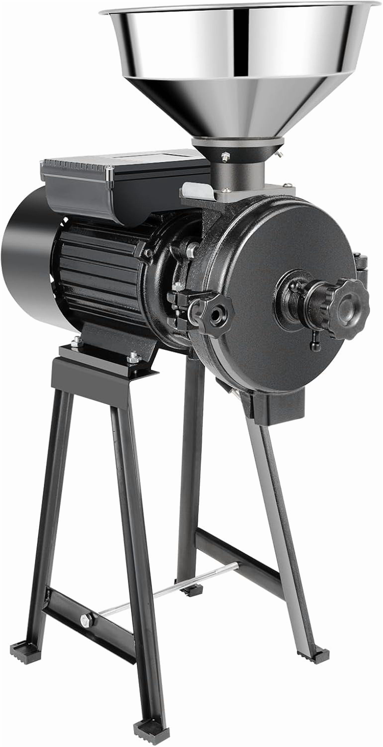 Electric Grain Mill Grinder, 1500W Spice Grinders with Funnel, Electric ...