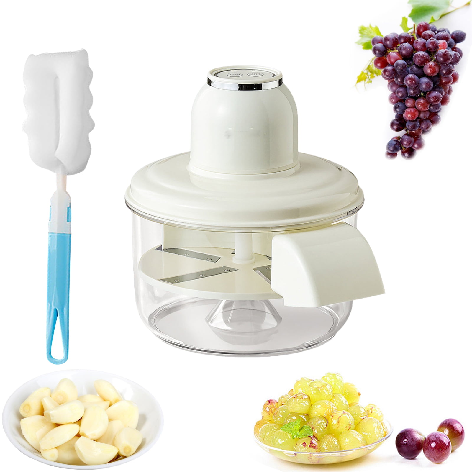 Electric Grape Peeling Machine, 2025 New Automatic Small Fruit Garlic ...