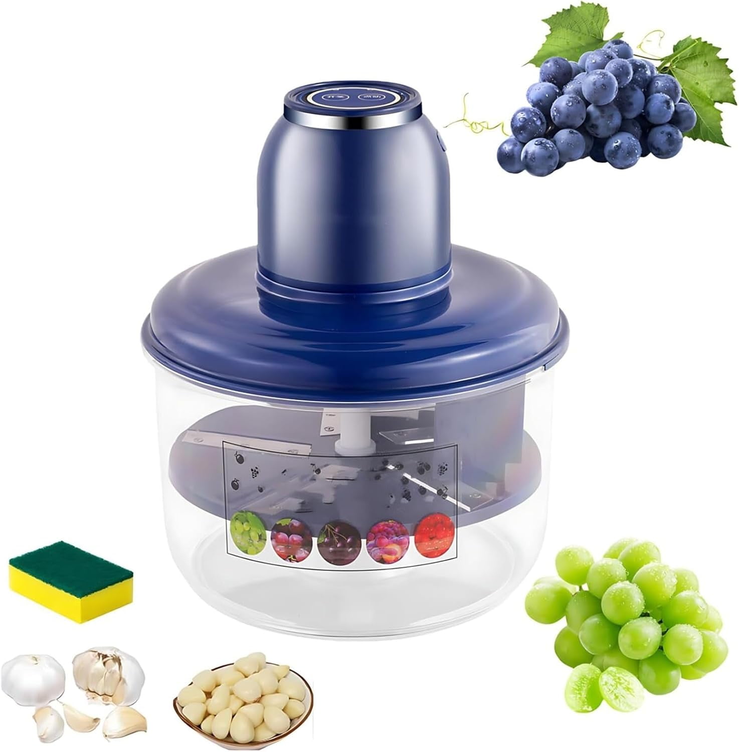 Electric Grape Peeling Machine, Commercial Automatic Small Fruit Peeler ...
